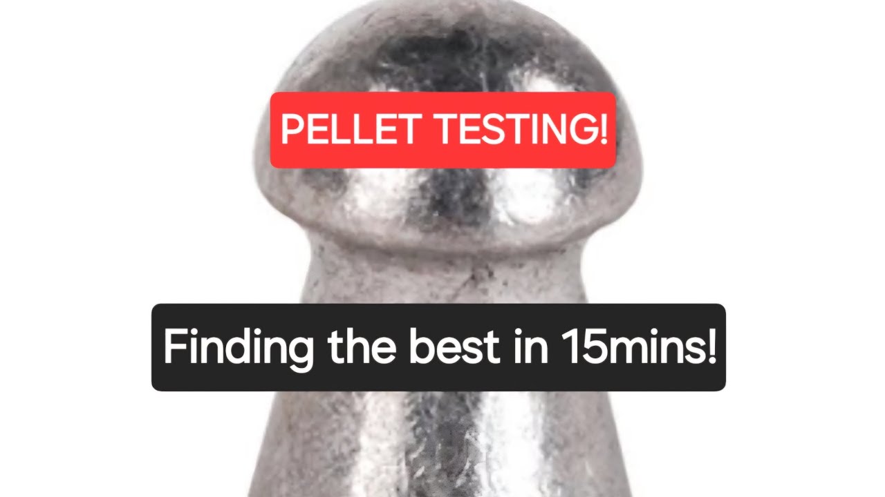 PELLET TESTING WITH JSB AND QYS - YouTube
