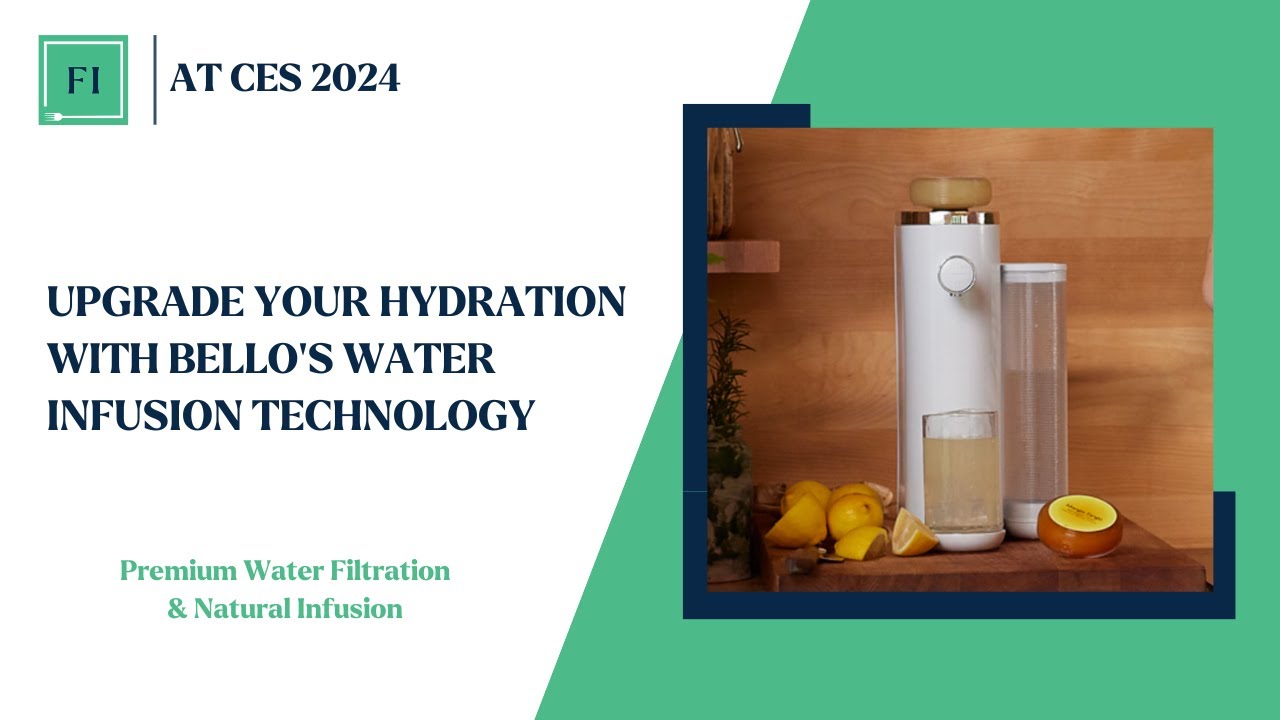 Upgrade Your Hydration with Bello's Water Infusion Technology - YouTube