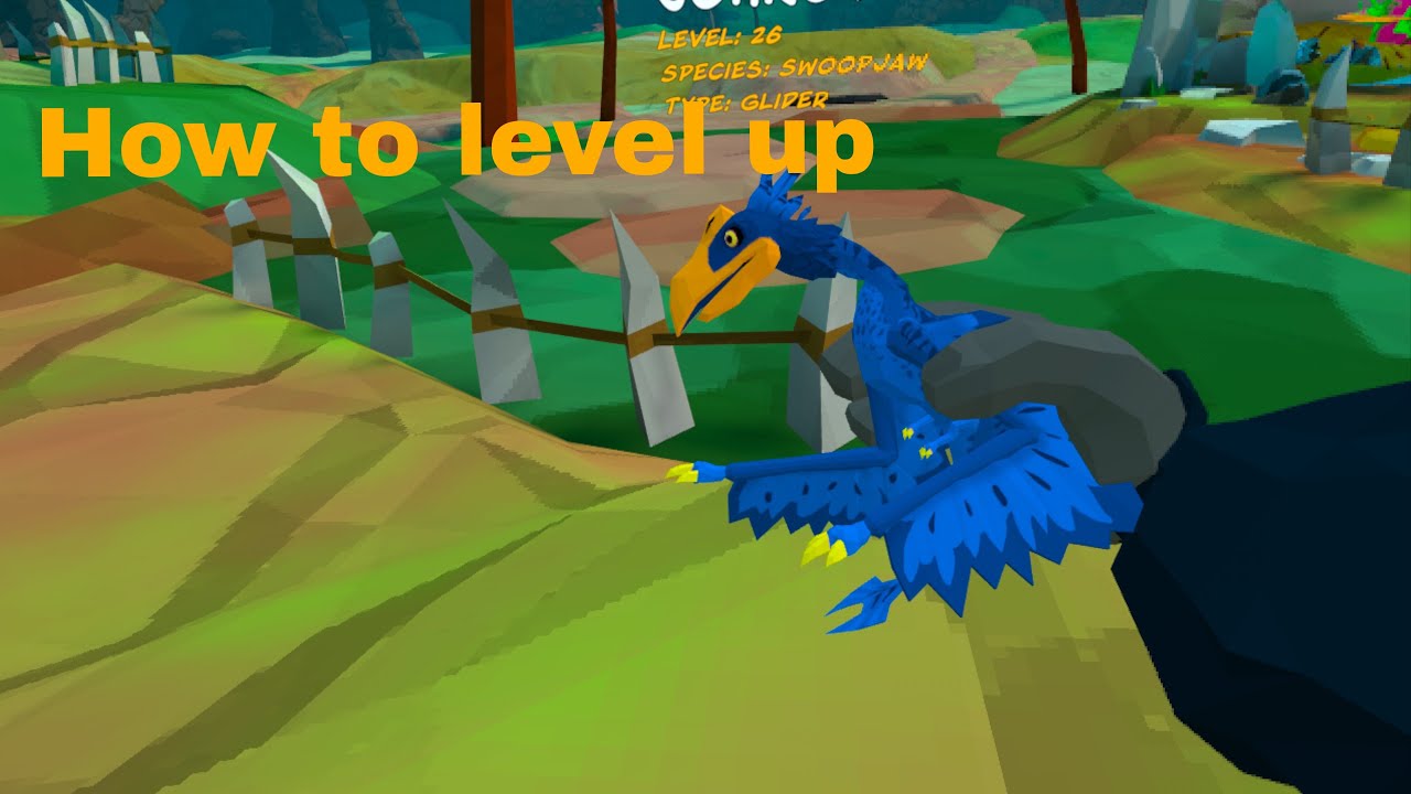 How to level up your dino in UG vr - YouTube