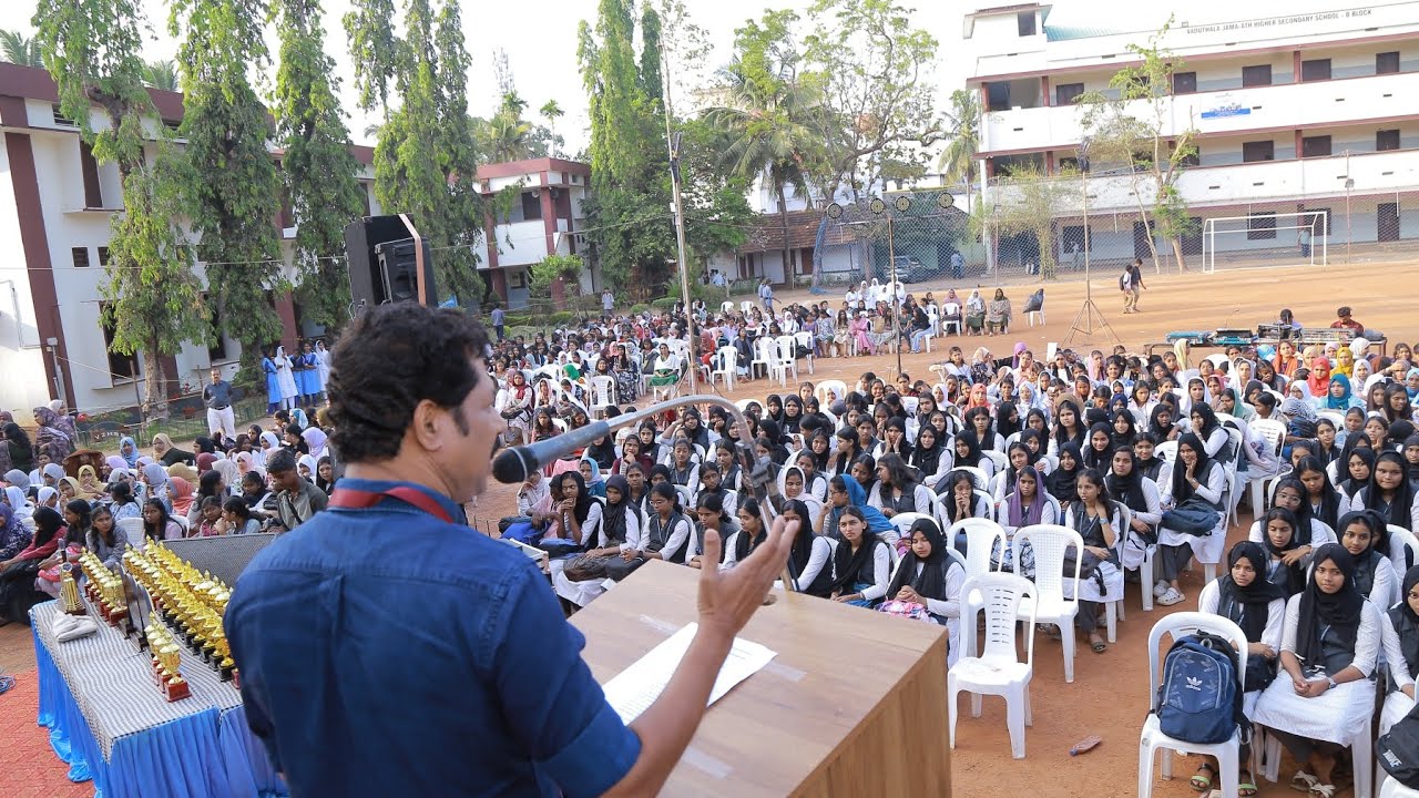 V.J.H.S.S Annual day speech and price |Annual day| - YouTube