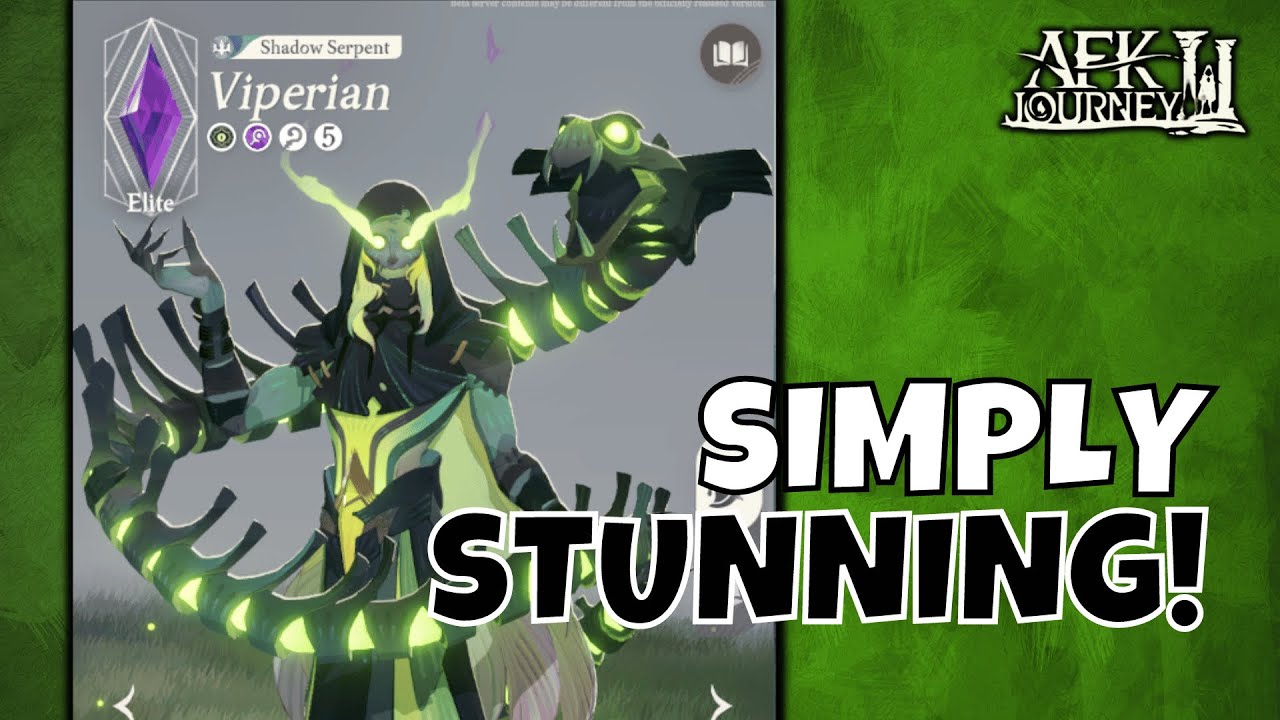 VIPERIAN LOOKS AMAZING! [FURRY HIPPO AFK JOURNEY] - YouTube