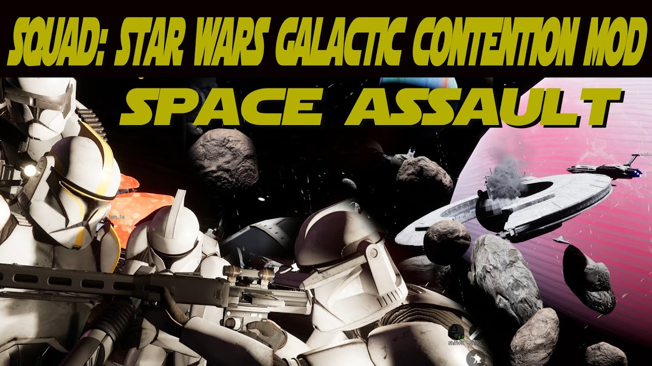 Clone Space Assault above Clakdor | Squad: Star Wars Galactic ...