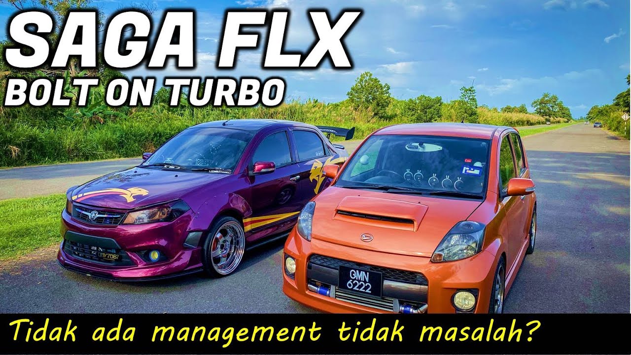 Saga turbo Vs Myvi turbo (episode.17) - YouTube
