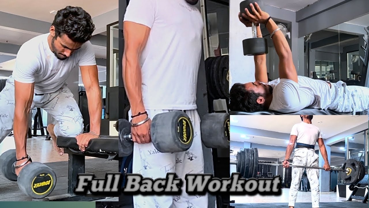 Full back exercise | back exercise | back day | exercise for back ...