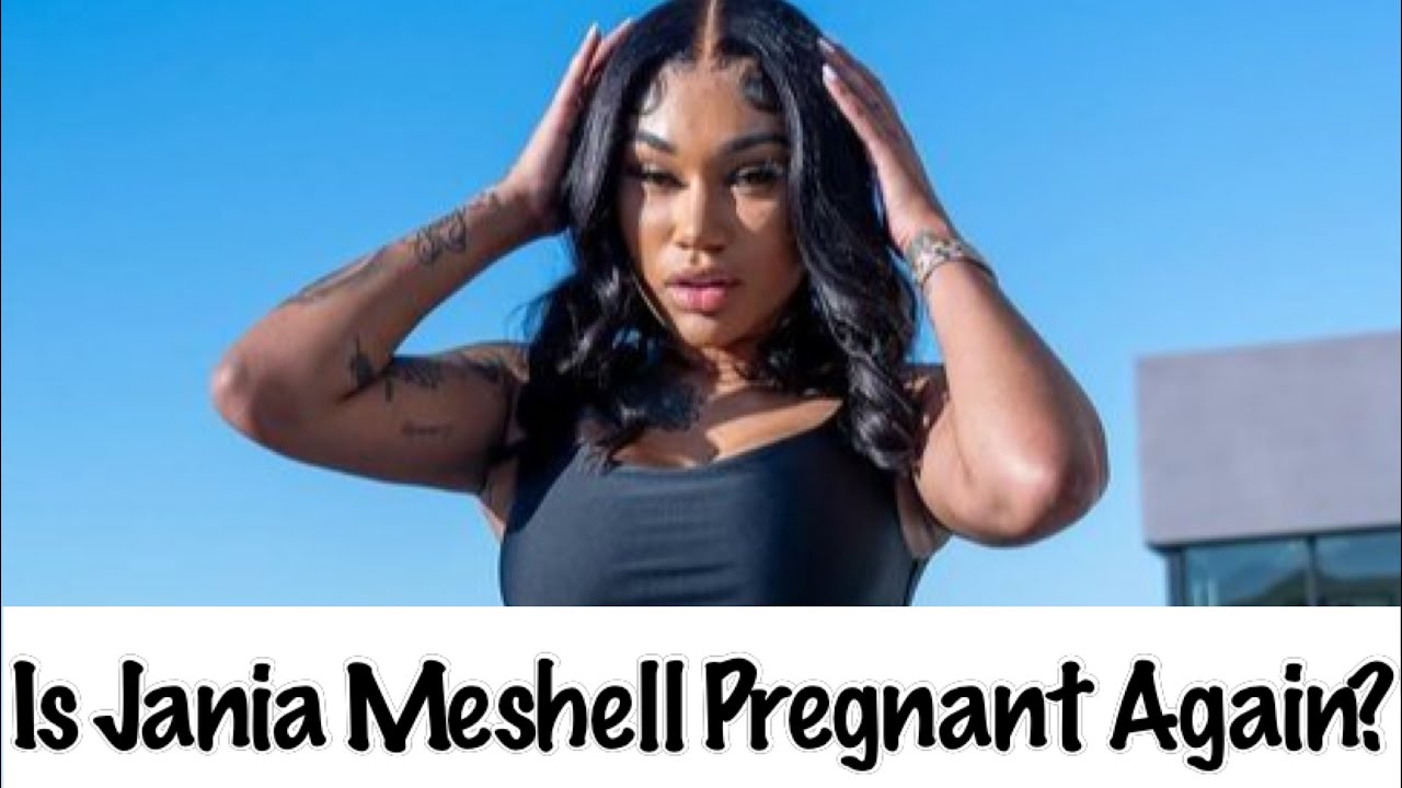 Jania Meshell PREGNANT with her 3rd child from NBA player (husband ...