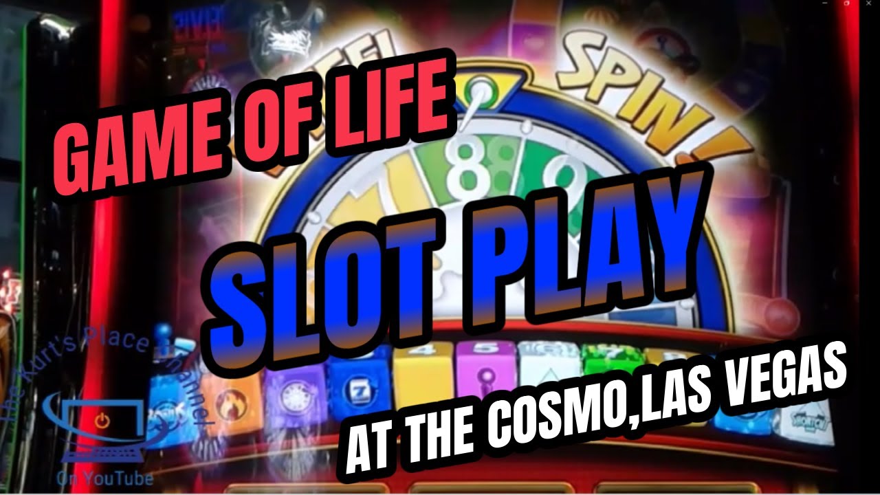 Game Of Life Slot Play At The Cosmo,Las Vegas - YouTube