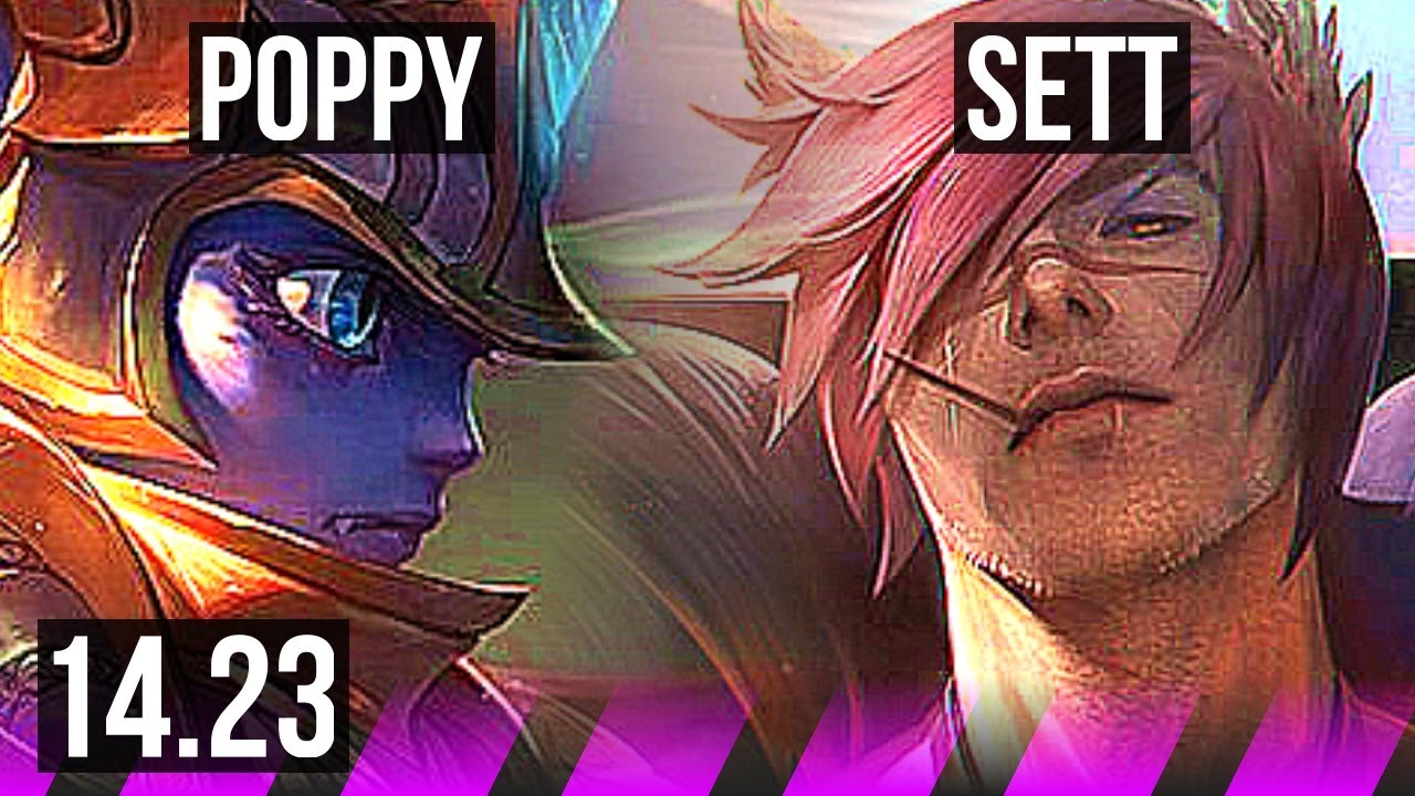POPPY & Jinx vs SETT & Smolder (SUP) | KR Challenger | 14.23 - YouTube