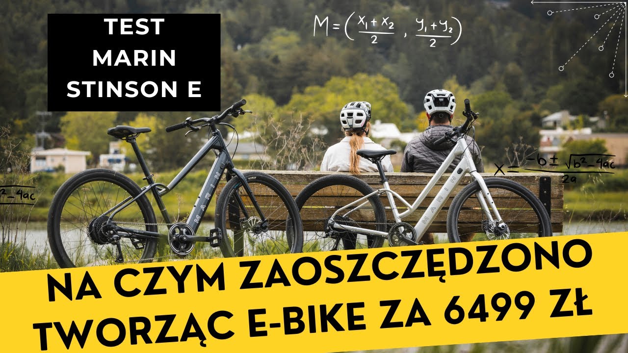 Marin Stinson e-bike. Budżetowy rower elektryczny na miasto - YouTube