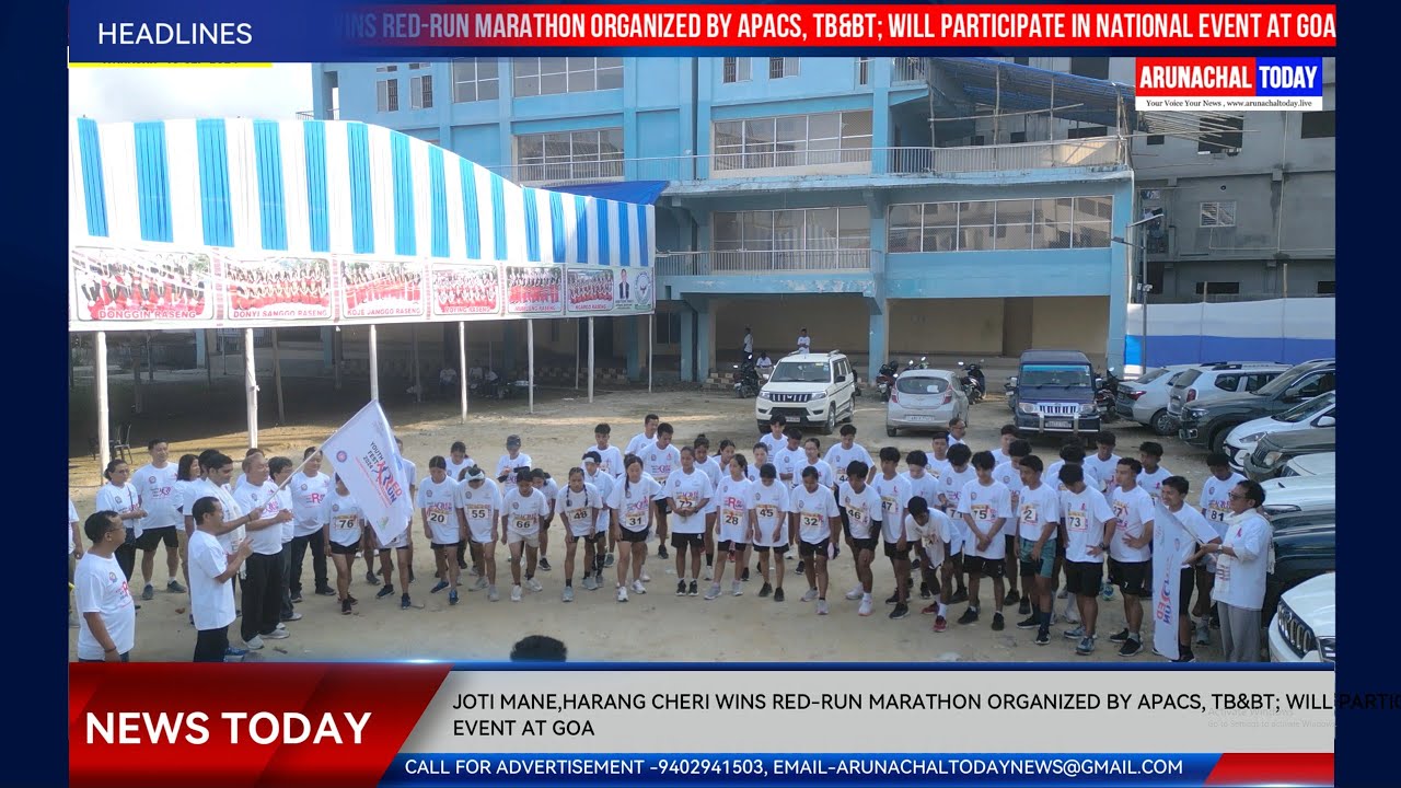JOTI MANE,HARANG CHERI WINS RED-RUN MARATHON ORGANIZED BY APSACS, TB ...