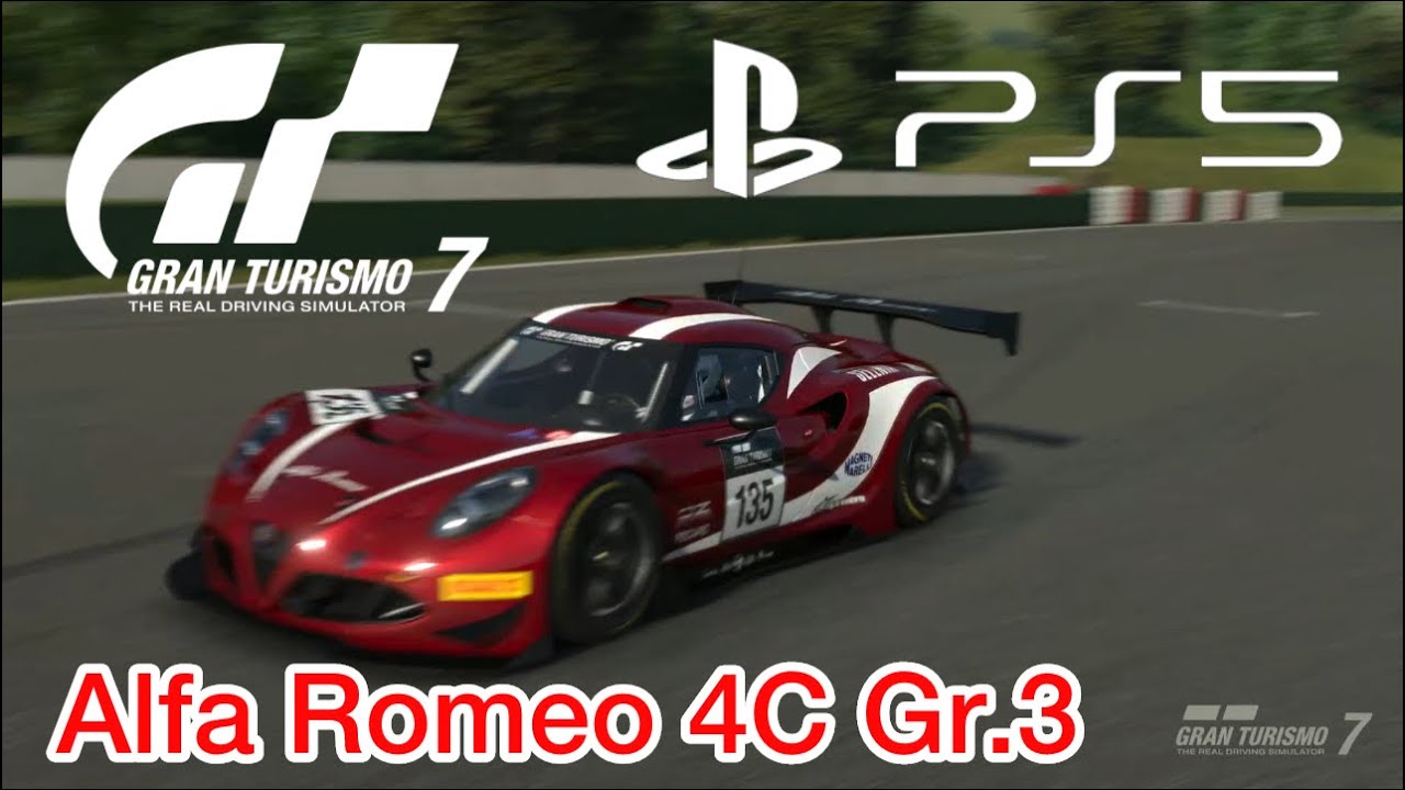 Gran Turismo 7 | Alfa Romeo 4C Gr.3 - YouTube