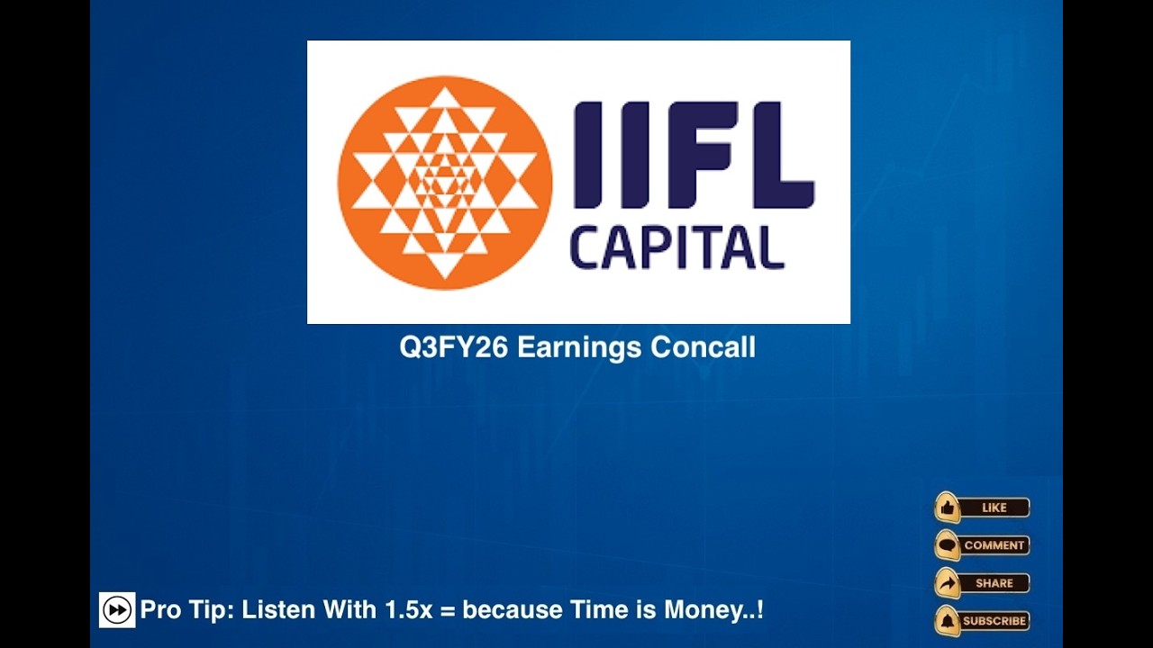 IIFL Capital Services Q3FY26 Earnings Concall - YouTube