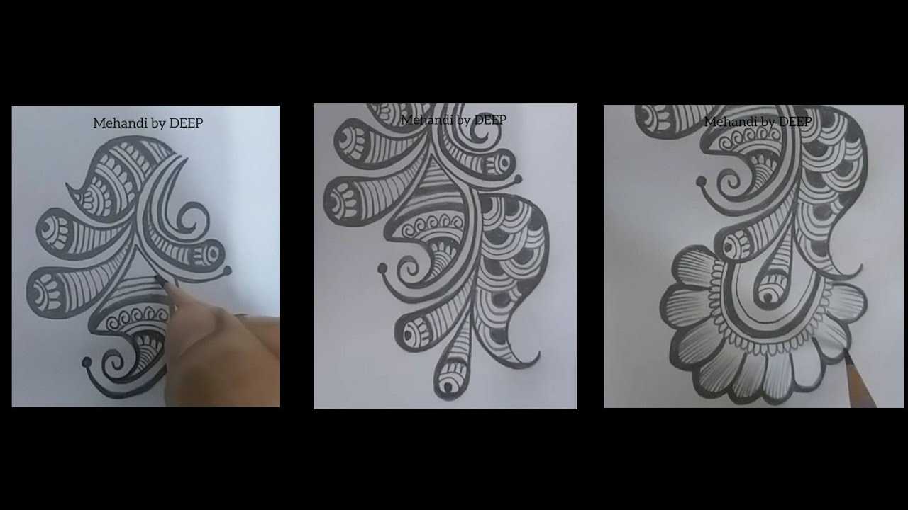 New Pencil Mehandi Design For Hand |Mehndi ka Design |Mehandi Design ...