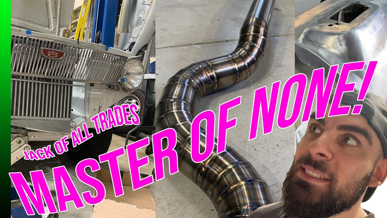 Stainless PIE CUTS, Intercooler Mods, Remove Rust - Big Fabrication progress on Turbo KE10 - YouTube