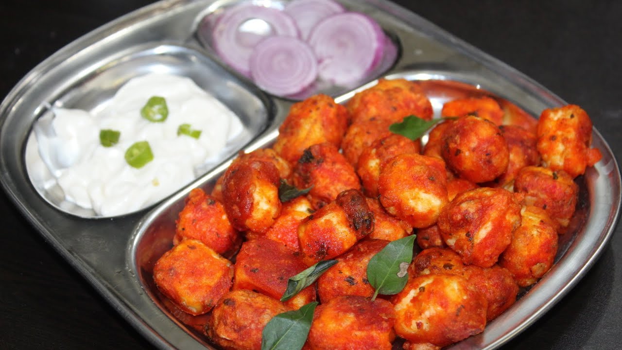 பன்னீர் 65 | Paneer 65 In Tamil | How To Make Paneer 65 | Paneer Fry ...