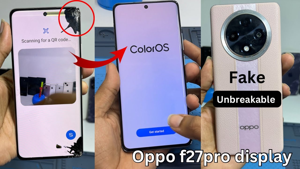 உருட்டு மொபைல் Fake advertisement 😱? OPPO F27 PRO DISPLAY REPLACEMENT ...