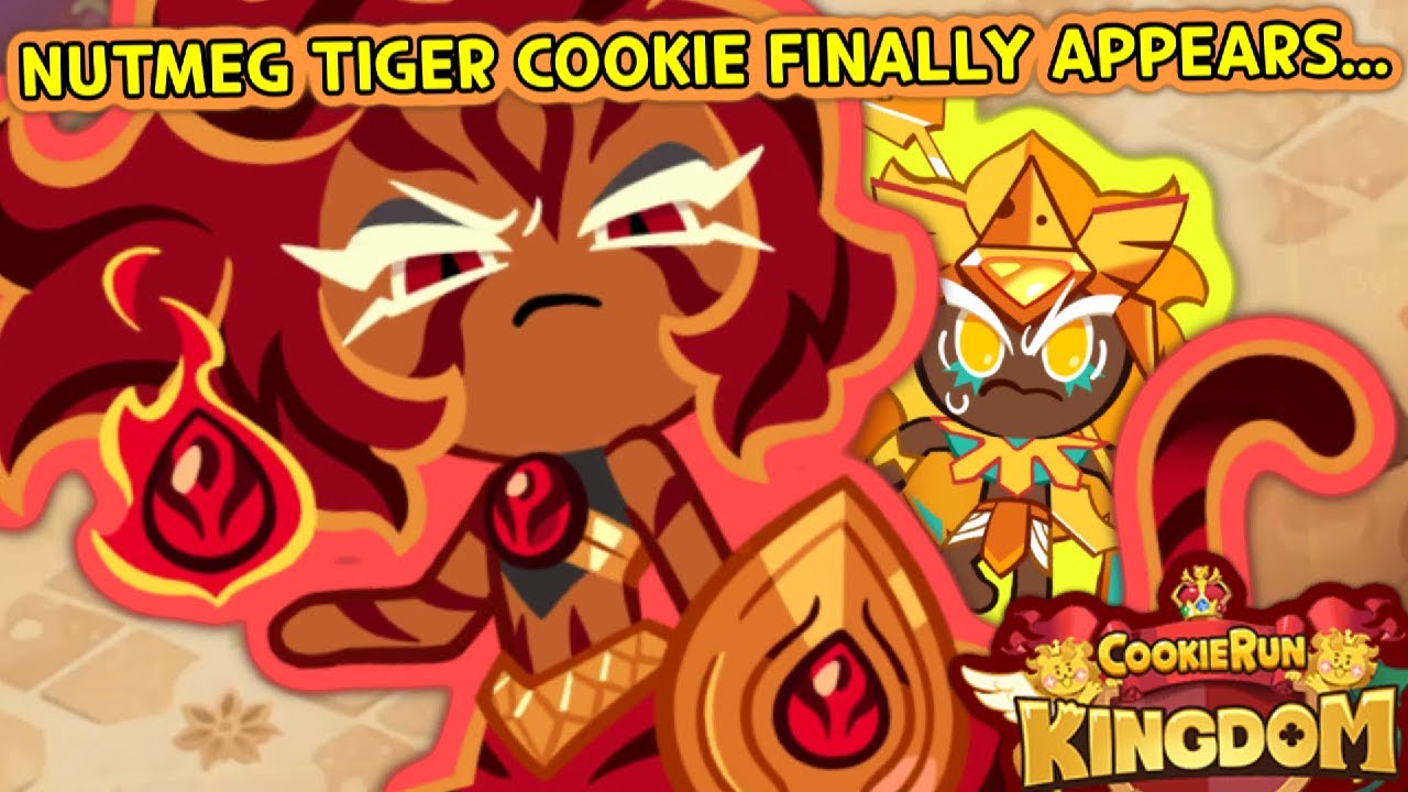 NUTMEG TIGER COOKIE KNOWS WHO WE ARE... - BEAST-YEAST! (Cookie Run ...