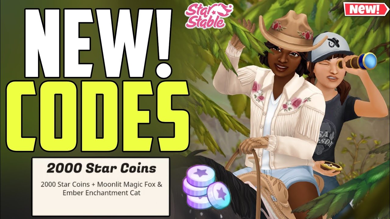 ⚠️New Update!⚠️STAR STABLE REDEEM CODES 2023 - STAR STABLE CODES - SSO ...