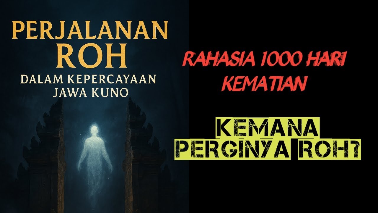 Perjalanan Roh dalam Kepercayaan jawa kuno - YouTube