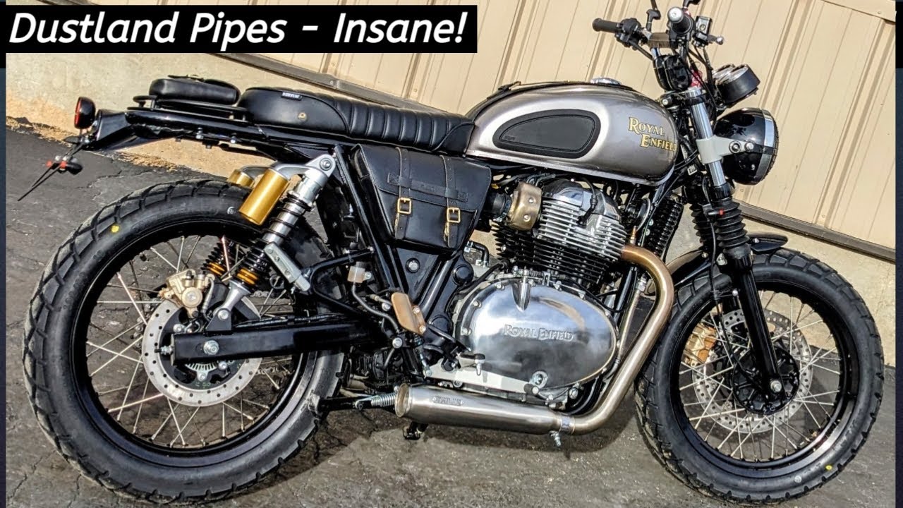 Insane Ride/Insane Bike - Royal Enfield INT650 CUSTOM - Wow! - YouTube