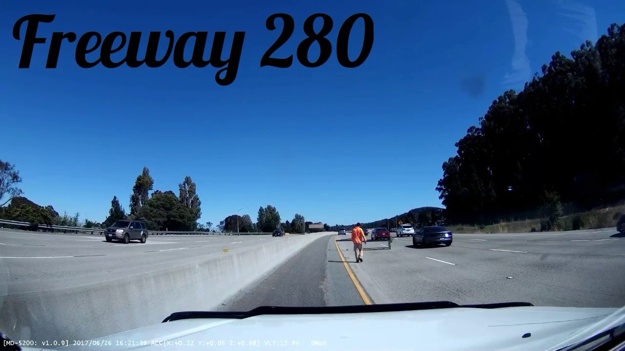Freeway 280 South - YouTube
