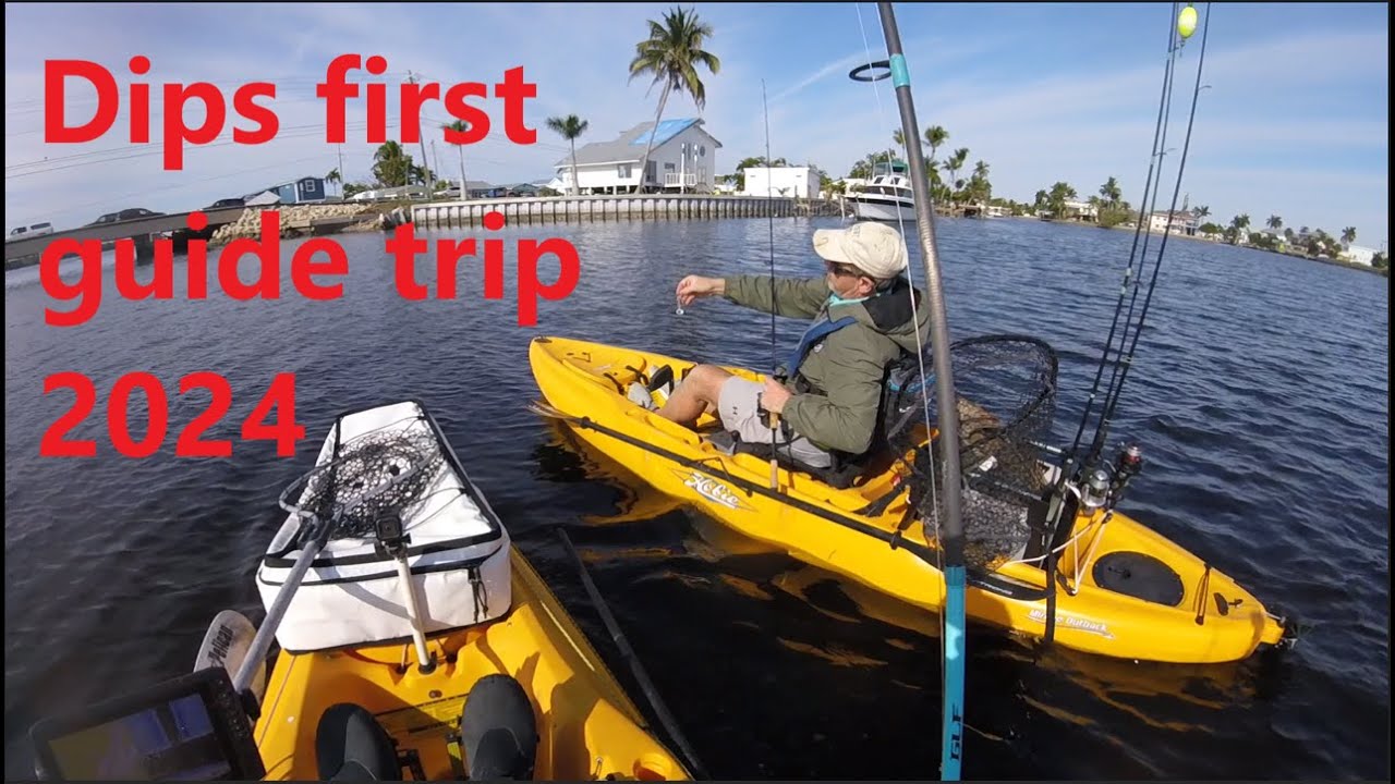 2024 guide season has begun! Dip's first guide trip! Inshore kayak ...