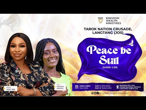TAROK NATION CRUSADE, LANGTANG, JOS || PEACE BE STILL ||APOSTLE JUST ...