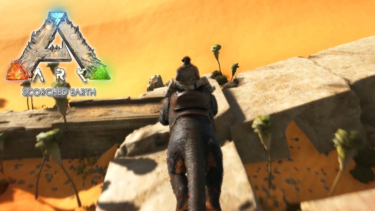 ARK | Scorched Earth | #4 DEEP INTO THE SAND - YouTube