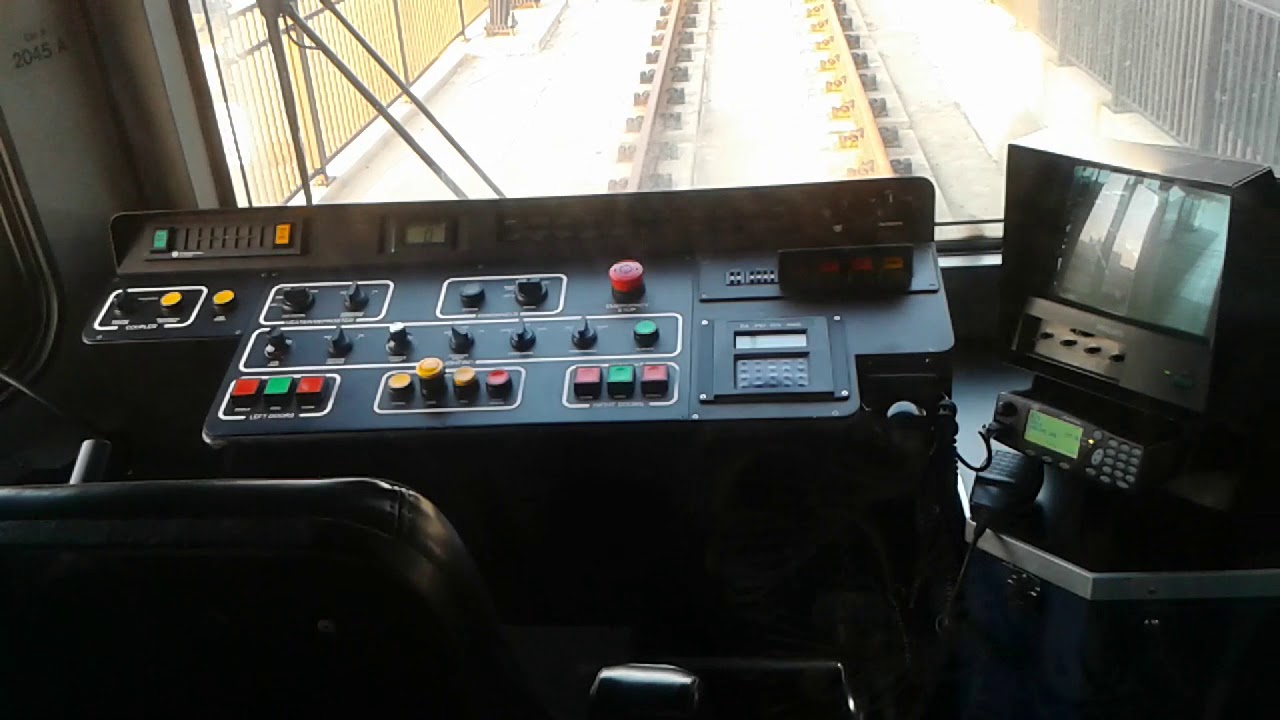 New Jersey Light Rail Driver's Position - YouTube