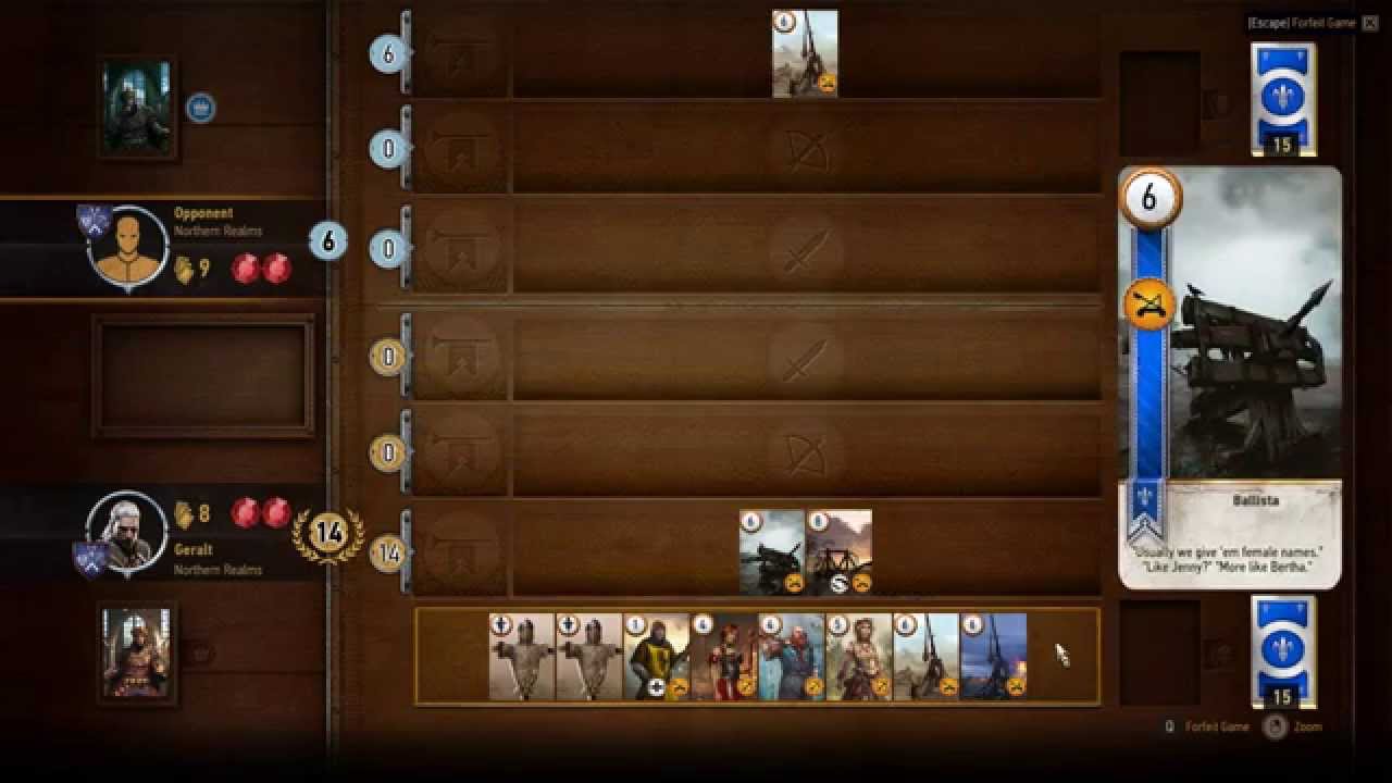The Witcher 3 : Gwent #5 (Brillant Use Of Spies & Decoys) - YouTube