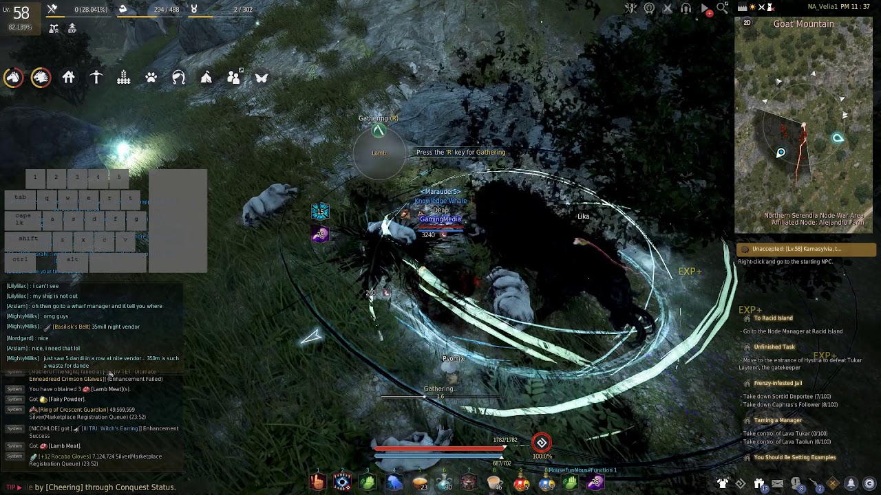 Gathering meat Heilang profit - YouTube