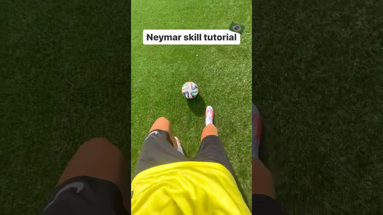 SAVE and LEARN this NEYMAR SKILL😱🇧🇷 #football #skill #neymar #viralshort #tutorial - YouTube