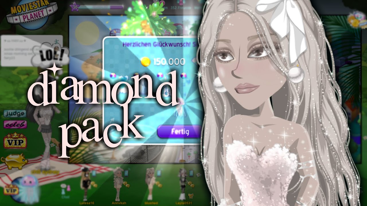 buying the new diamond pack!! + level 36-38 🤯 | moviestarplanet ...