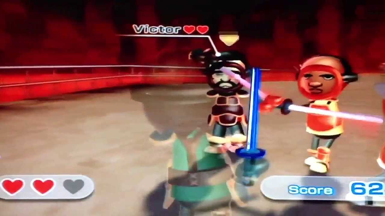 Let's Play Wii Sport Resort - Swordplay Showdown: Part 3 - YouTube