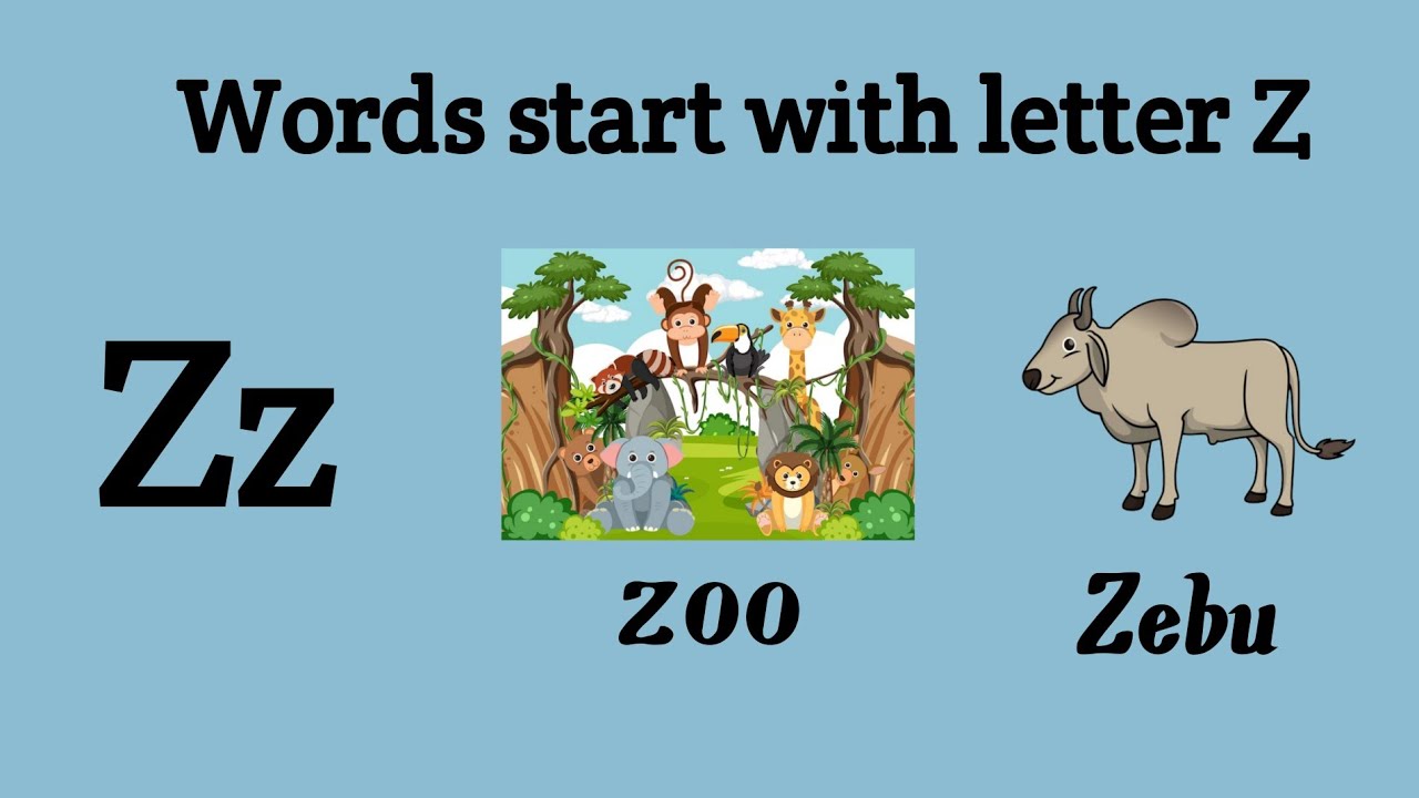 letter z phonic song for kids Phonic song by kids Toon - YouTube