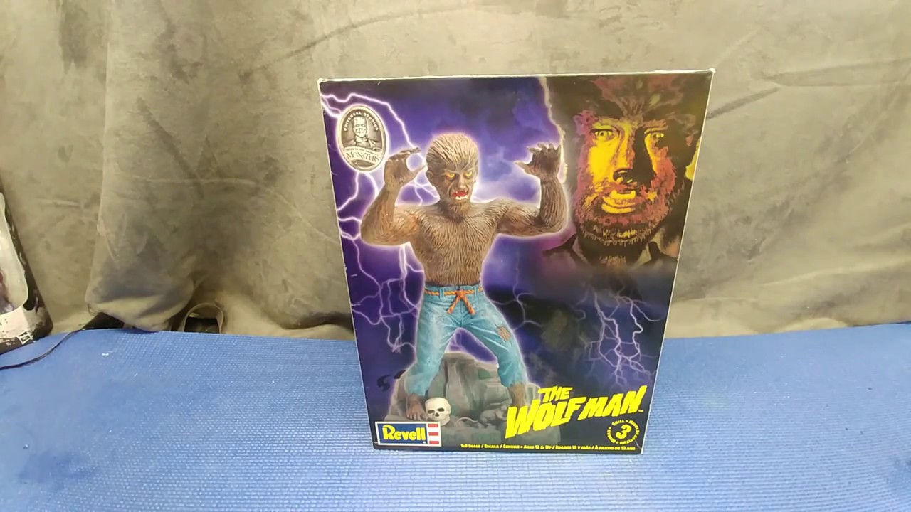 2009 Revell Wolfman Model build Part 1 - YouTube