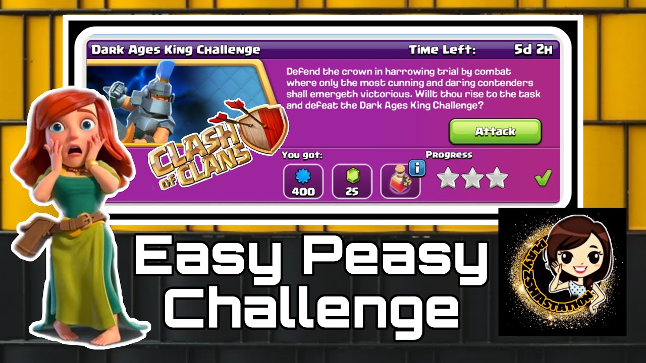 Dark Ages King Challenge | How to win? - YouTube