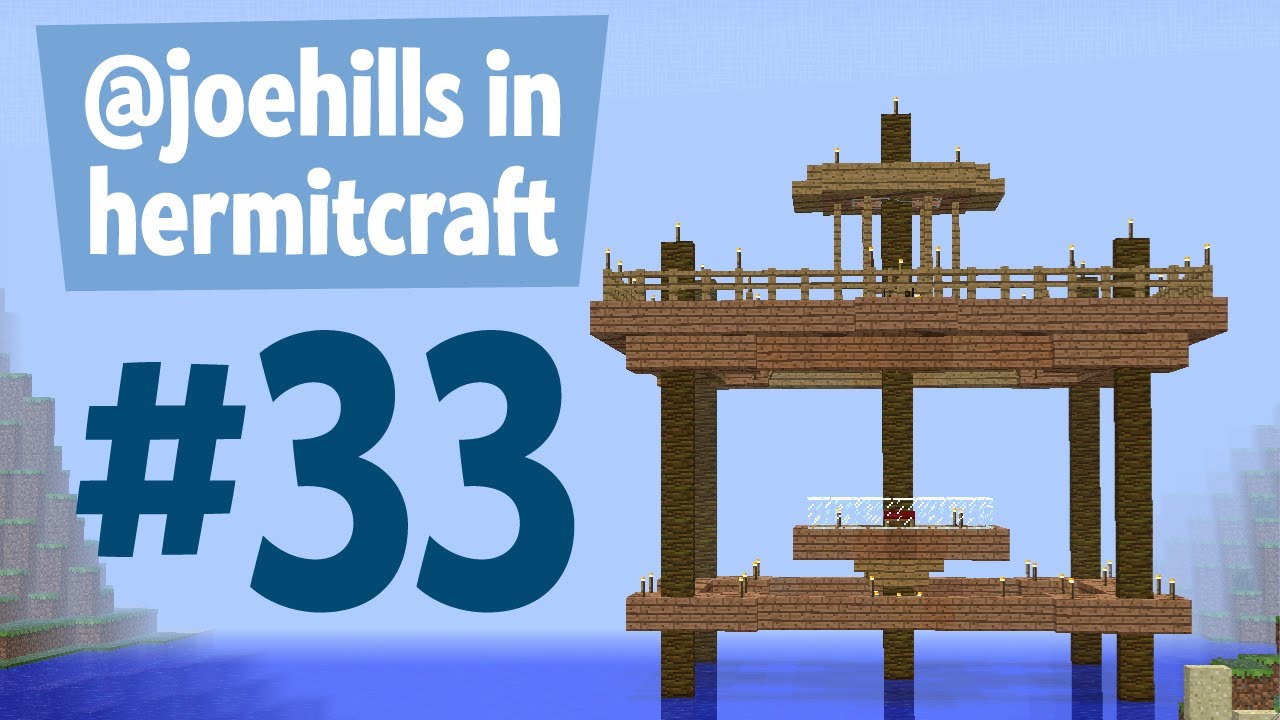 Hermitcraft - Joe builds something better than Xisuma and hopes he isn ...