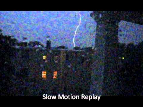 Lightning Storm Boston USA June 1st 2011 - YouTube