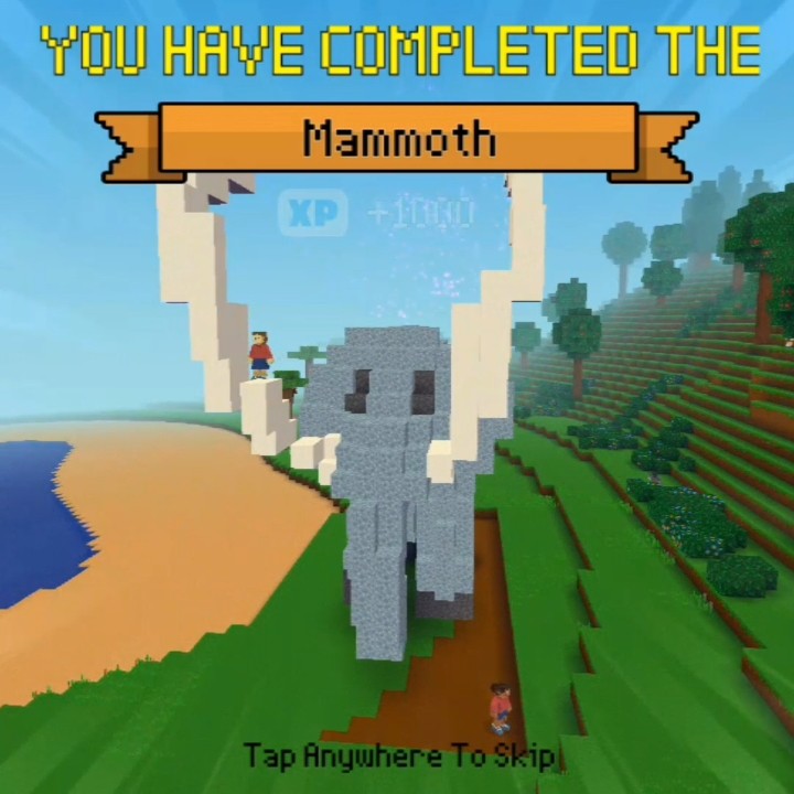 I made mammoth i block craft 3d #gaming #shorts #minecraft #block craft ...