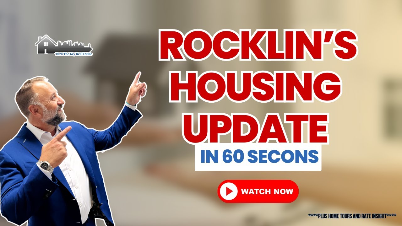 Rocklin Real Estate Housing Update 🏡 #turnthekeyre #realestatemarket # ...