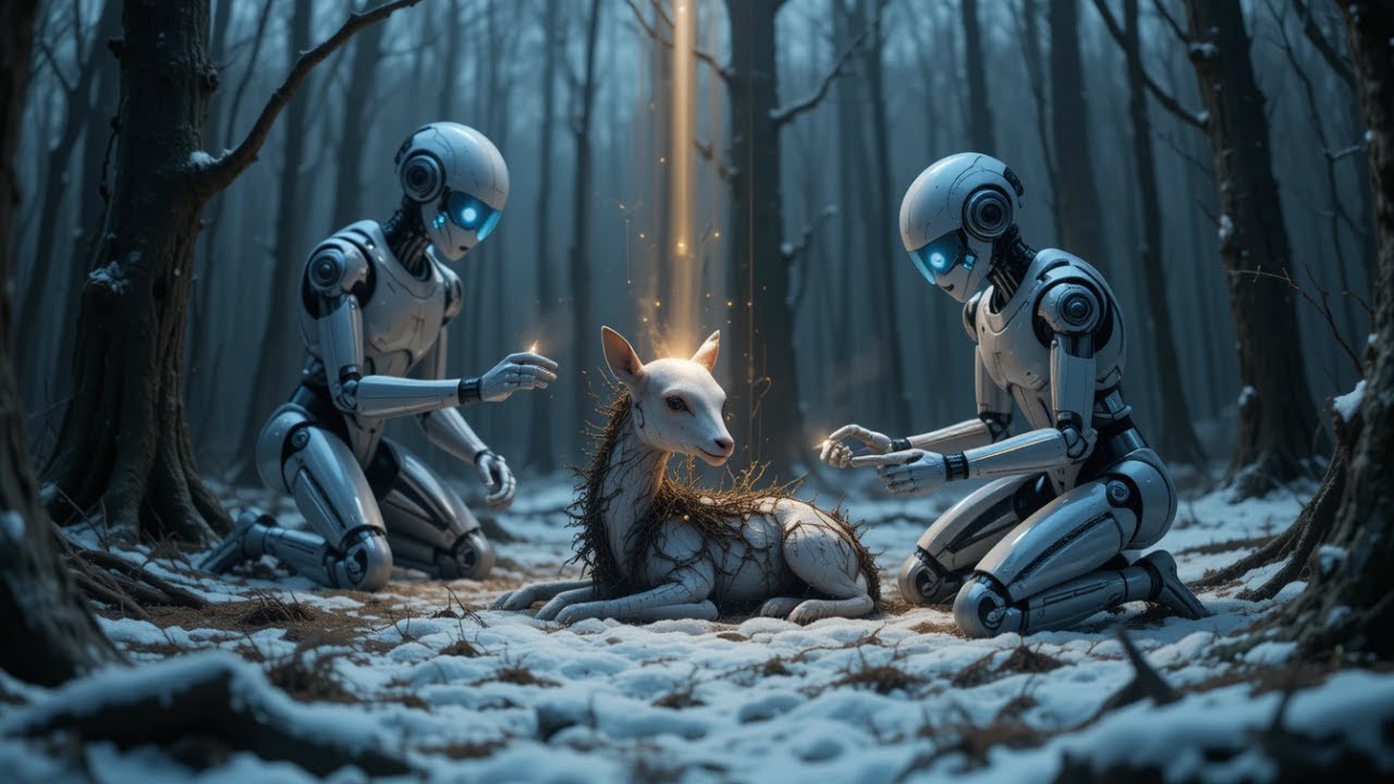 EVERYONE WAS SHOCKED! Robots Save a Dying Baby Deer🤖 - YouTube