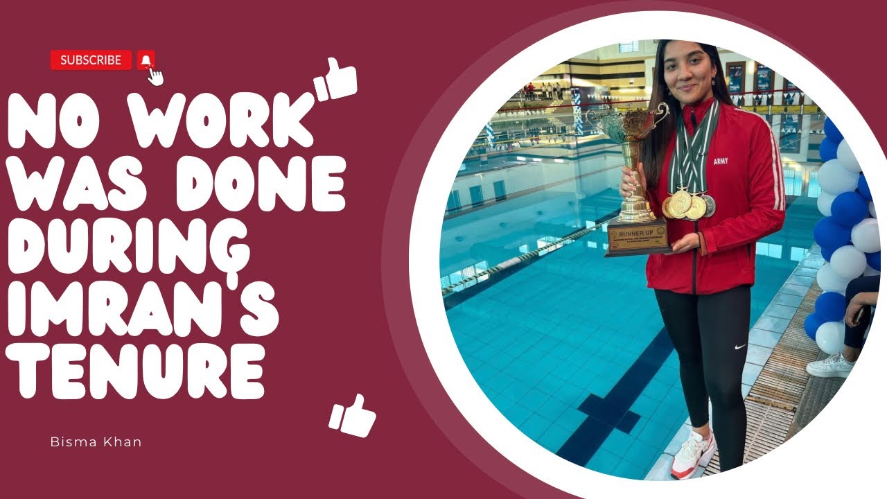 Pakistani athlete Bisma khan said No work was done during Imran's ...