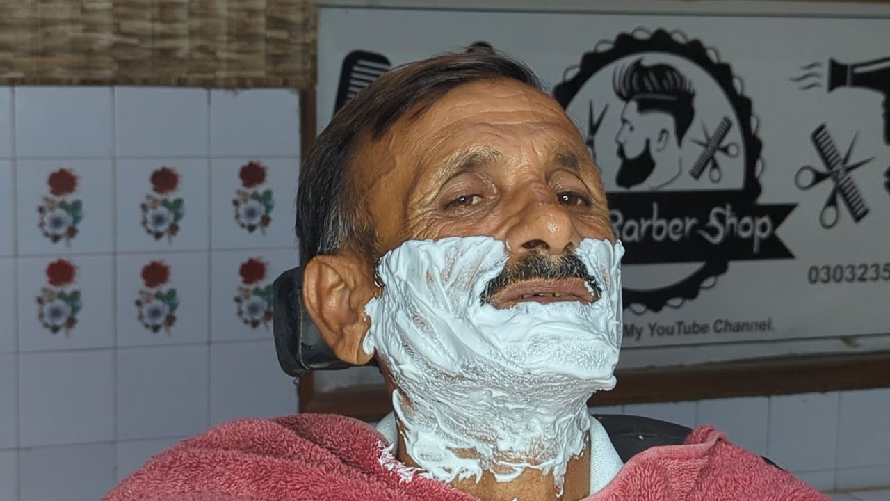 How to shave straight razor transformation tutorial zaibi barber shop ...