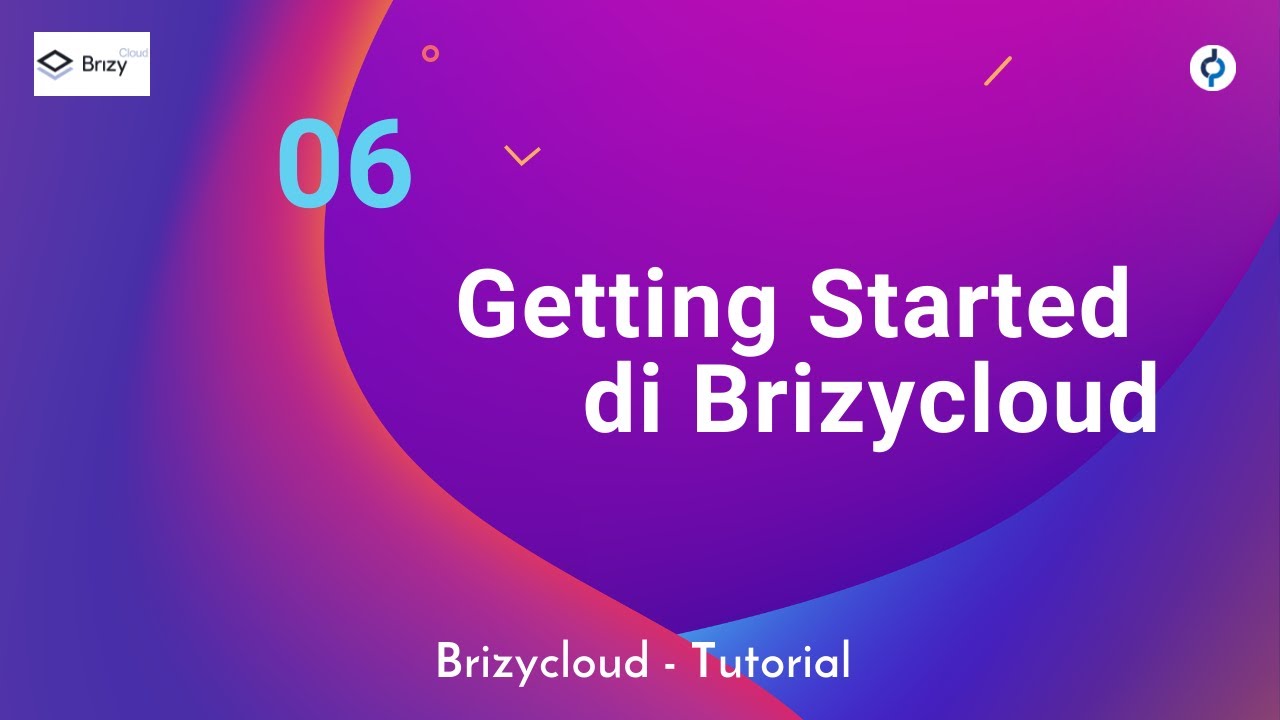 Getting Started / Cara Awal Memulai di Brizy Cloud - YouTube