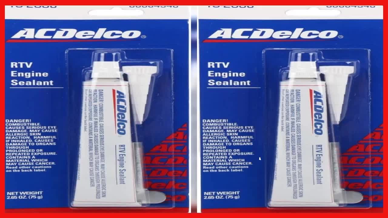 Bon produit - ACDelco GM Original Equipment 10-2006 RTV Engine Sealant ...