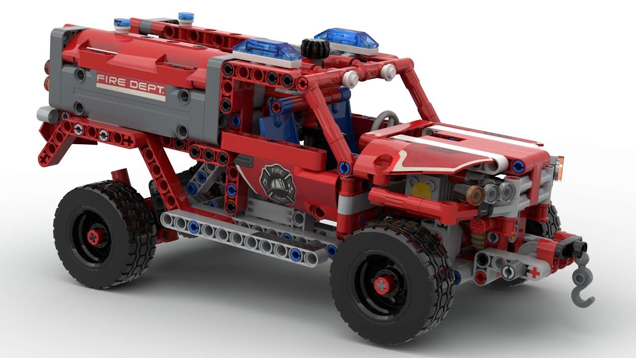 Lego 42075 First Responder Speed Build LDD by PLegoBB - YouTube