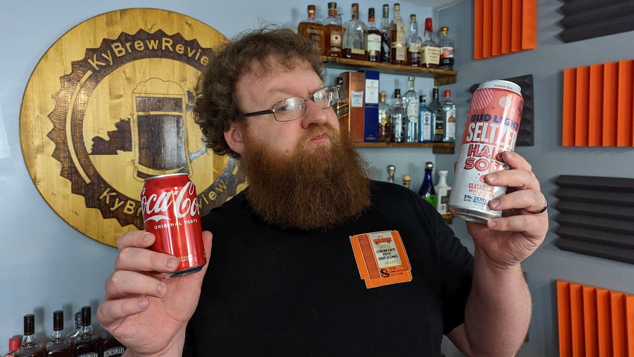 Bud Light Seltzer Hard Soda Classic Cola Review! - YouTube