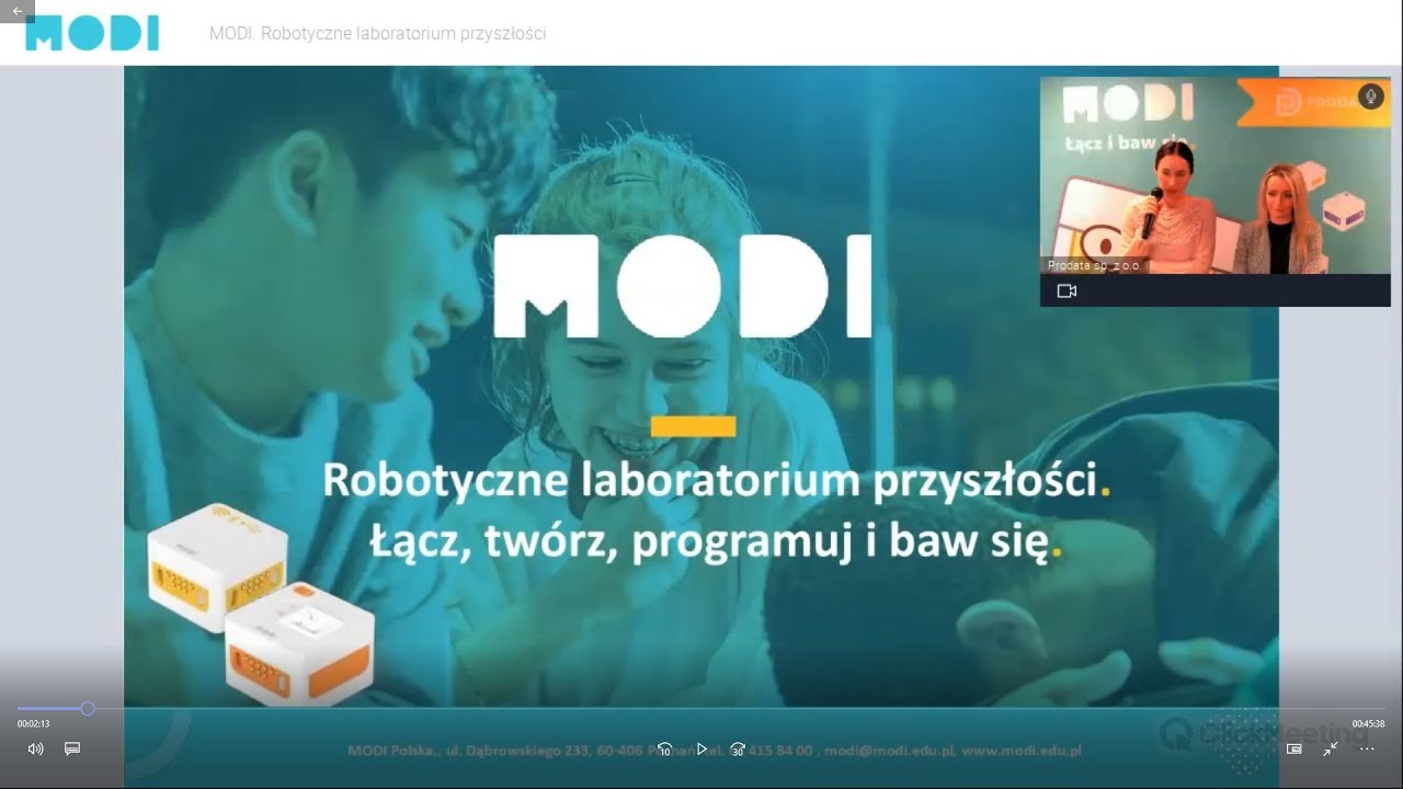 MODI. Robotyczne laboratorium przyszłości - YouTube
