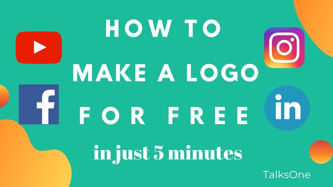 How to make logo for free online | In just 5 minutes | without ...