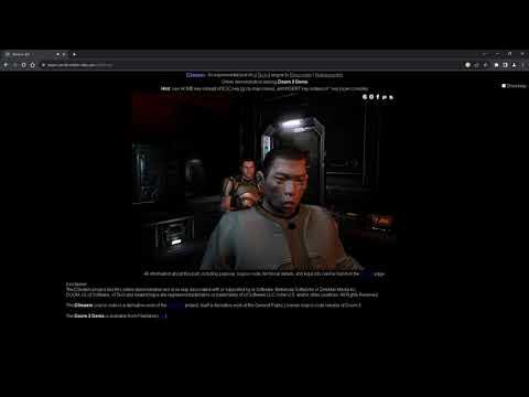 Doom 3 - D3wasm - Web Browser - PC - Xeon E5 2695 v2 - FirePro W7000 ...